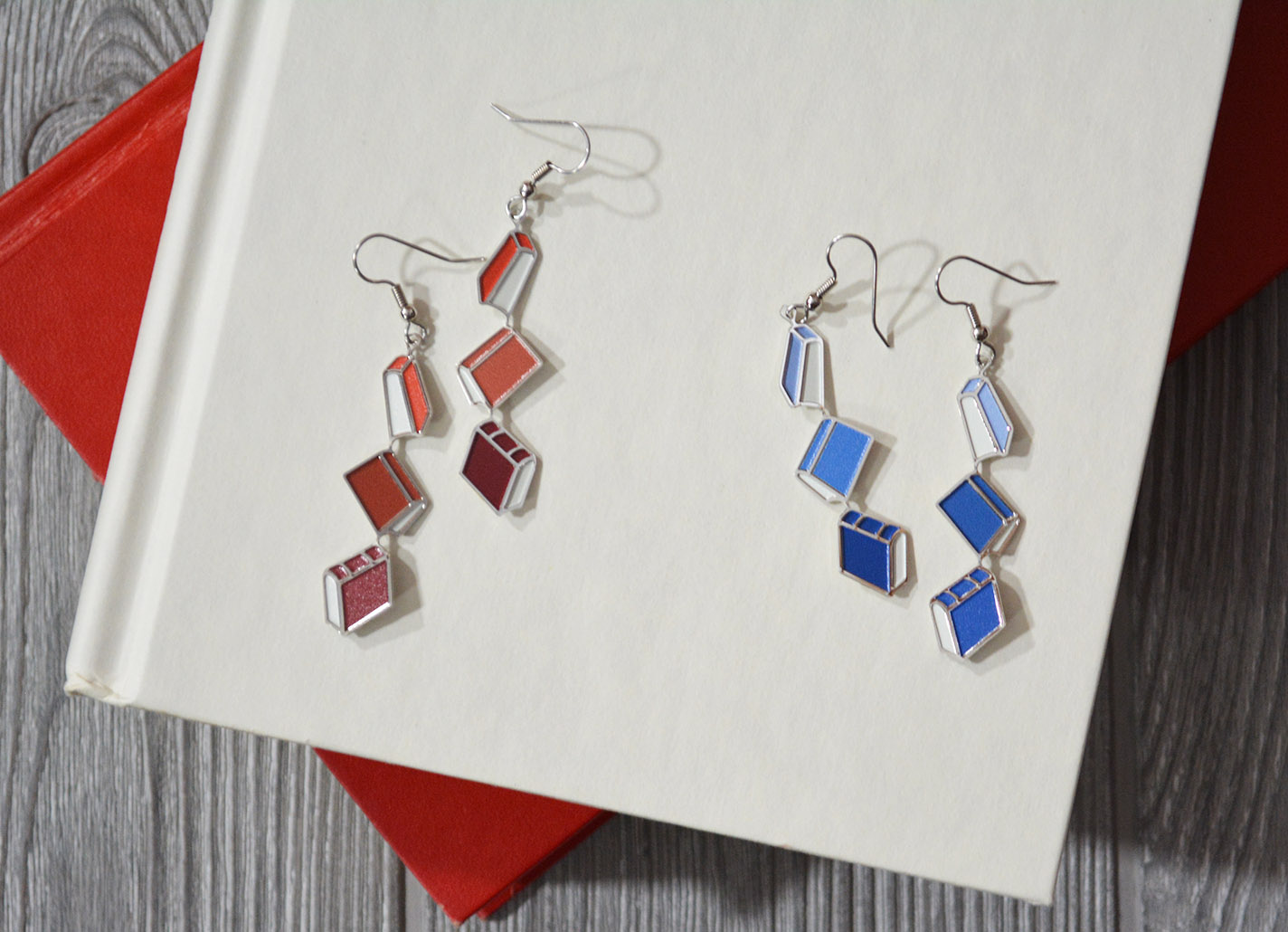 Dangling Book Earrings - Roseanna M. White