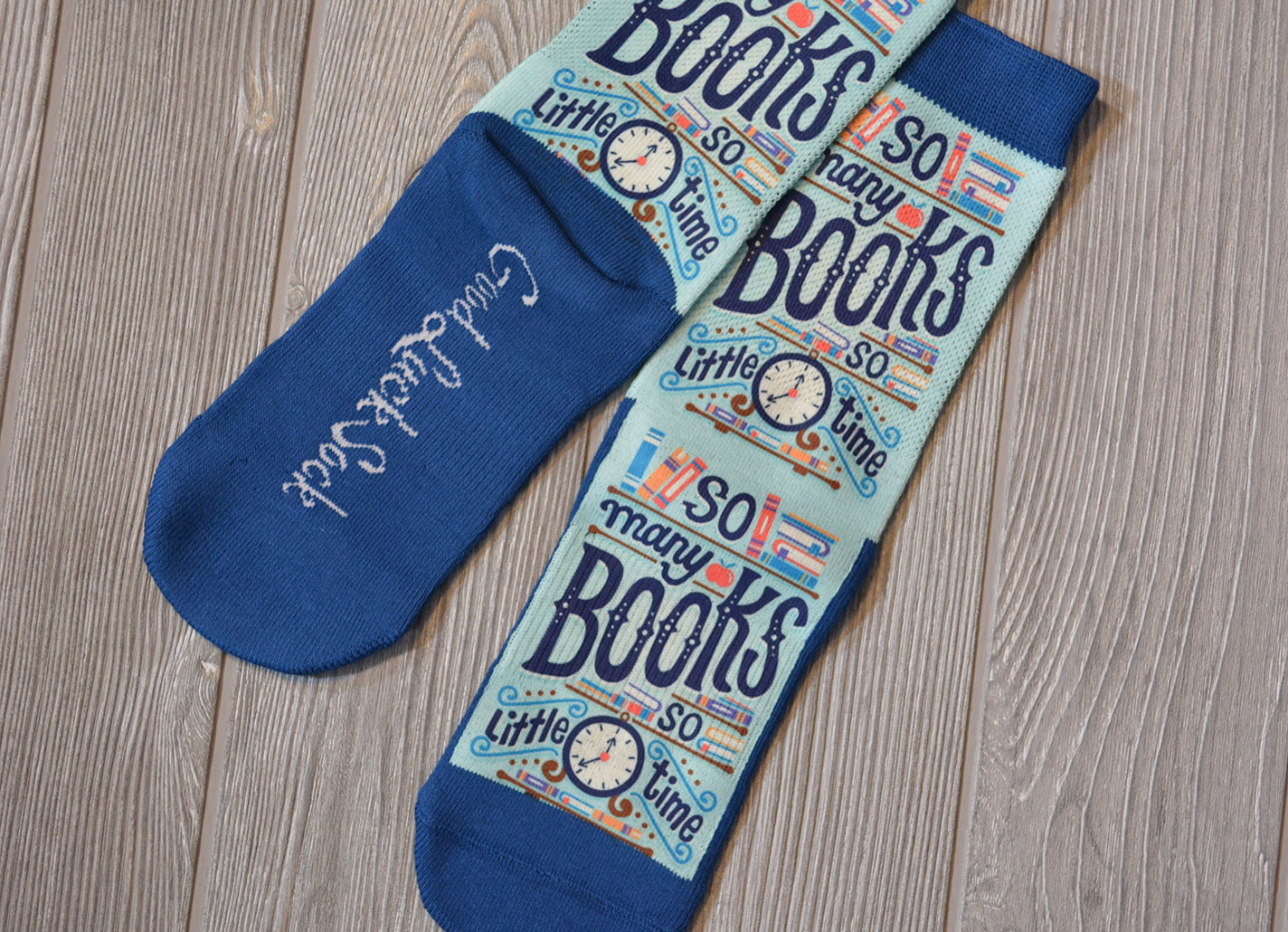 So Many Books Socks - Roseanna M. White